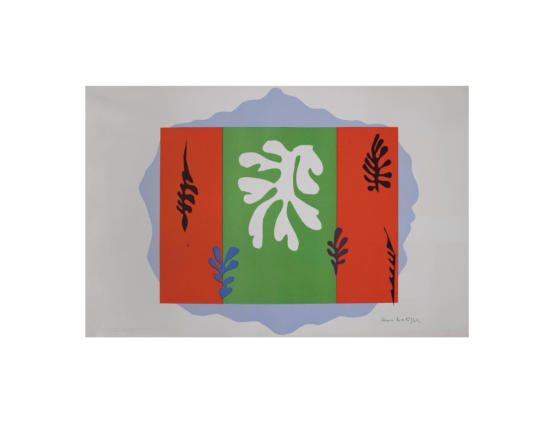 Henri Matisse, The Dancer (La Danseuse) 1949 © Henri Matisse